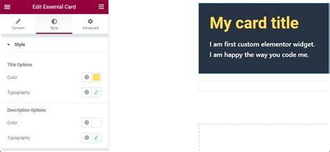elementor custom widget development step by step and easy part 2