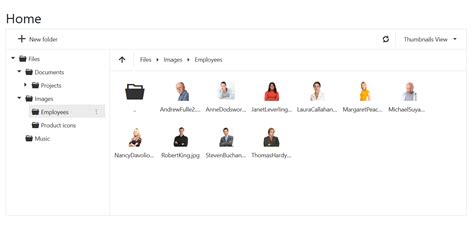 asp core file manager thumbnail generator service