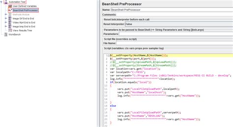 jmeter running a beanshell pre processor once in a test