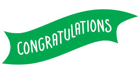 Congratulations Free Unlimited Png