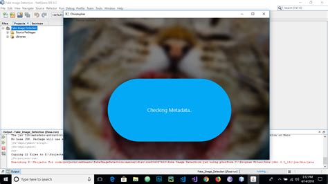 fake image detector in java and javafx with source code code projects