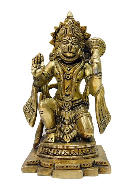 Buy Vinayakmoorti Brass Hanuman Idol For Home Vastu Puja Temple Lord