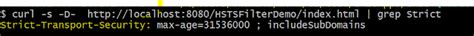 how to enable hsts header how to implement custom hsts