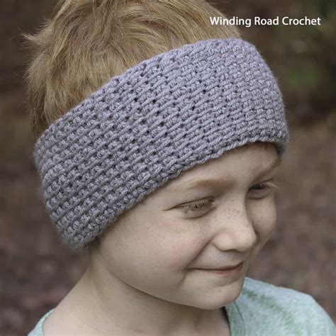 Tunisian Crochet Ear Warmer Free Beginner Pattern Winding Road Crochet