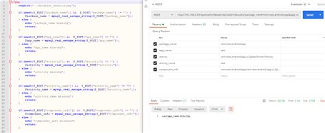 mysql post data to php api stack overflow