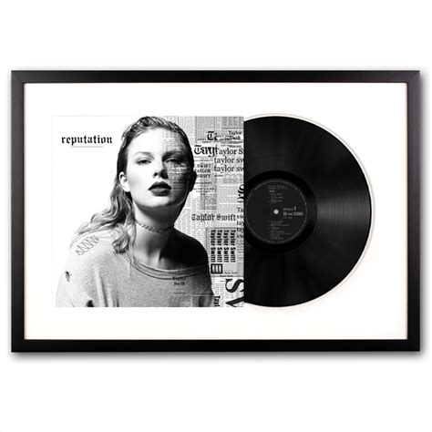 Buy Framed Taylor Swifts Reputation Vinyl Album Art Online Sanity