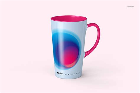 17 Oz Latte Mug Mockup Set For Sublimation 17oz Custom Tall Etsy
