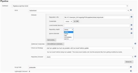 [jenkins 47299] multibranch pipelines with jenkinsfile in big svn