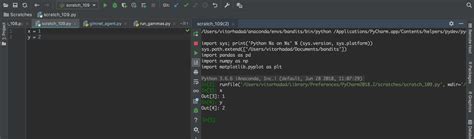run code in console without runfile ides support intellij platform