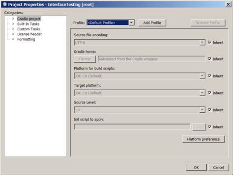 java running gradle application with parameters in