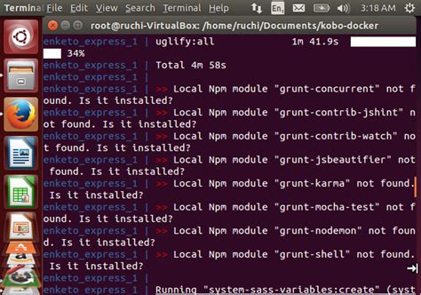 error occured while installing kobotoolbox on server user support