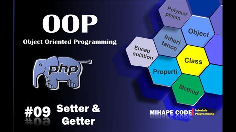 09 setter and getter oop php object oriented programming youtube