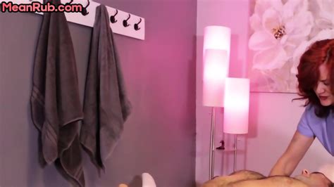Redhead Busty Femdom Masseuse Mature Gives Mean Hj To Client Eporner