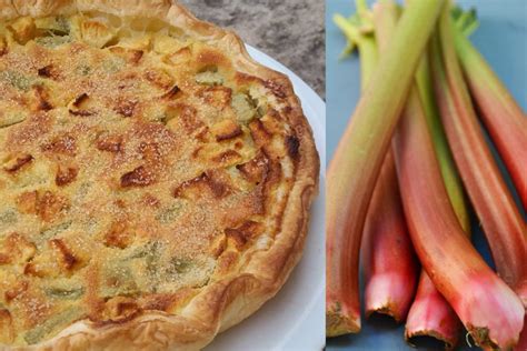 Tarte Amandine Pomme Rhubarbe Blog Recettes Faciles