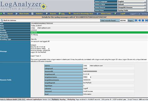 using mongodb with rsyslog and loganalyzer rsyslog