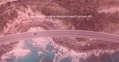 simple and complete module based laravel api learning