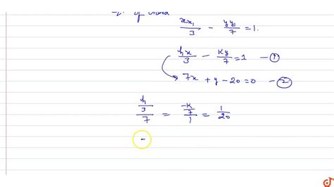Find The Equation Of The Line Passing Through Origin And Bisects The