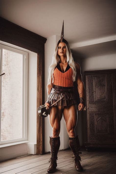 Fbb Muscle Girl Fitness Compilation 49 Ai Art