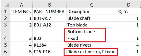 export solidworks table to csv using vba macro
