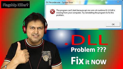 how to fix dll missing problem api ms win crt runtime l1 1 0 dll