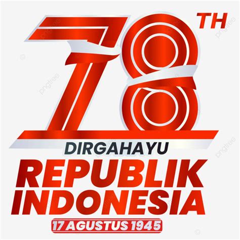 Hut Ri 78th Official Logo In 2023 Vector Indonesia Independent