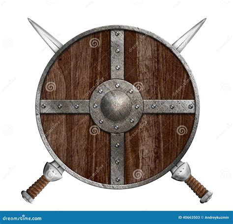 Shield With Crossed Swords