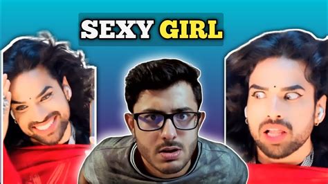 Sexy Girl 🎈 Sexy Girl Roast Carryminati Roast Video Issu 🤑 Youtube