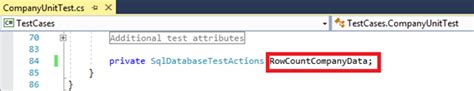 sql unit testing with sql server data tools ssdt