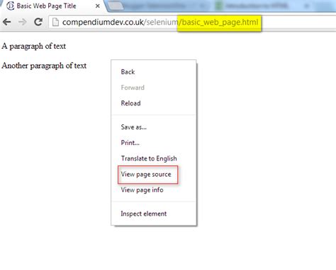 selenium by arun 328 understanding the hierarchy of html source