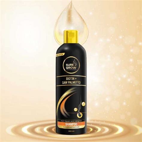 Sure Grow Biotin Saw Palmetto Shampoo 200ml Np