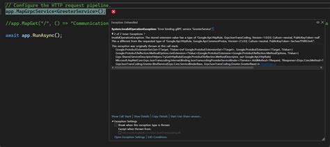 json rest transcoding · issue 167 · grpc grpc dotnet · github