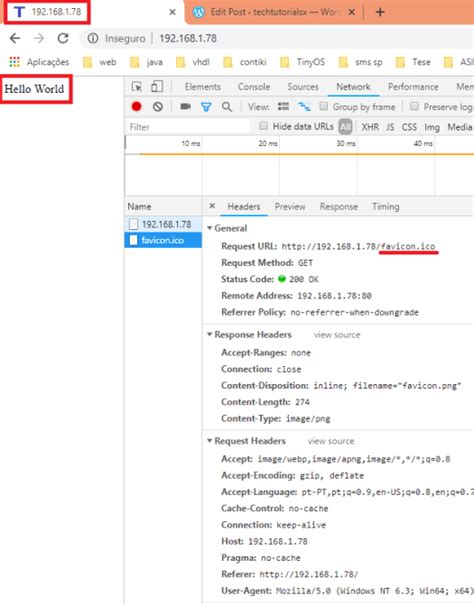 esp32 arduino server serving a favicon techtutorialsx