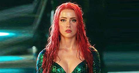 Amber Heard Makes Shocking Revelation About Aquaman 2 Might Be Cut Out