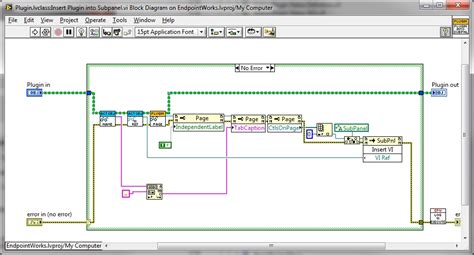 dynamically loading template vi class member causes error ni community