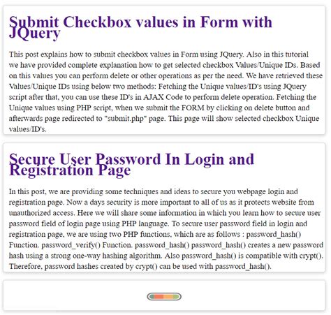 dynamically load data on div scroll using php mysql