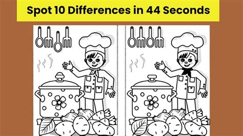 Spot The Difference Can You Spot 10 Differences Between The Two Images