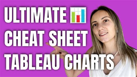 ultimate cheat sheet on tableau charts