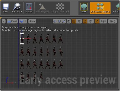 how to handle animated sprites in umg ue4 bridges shen1994