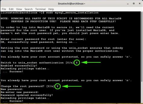 how to install lemp stack on arch linux