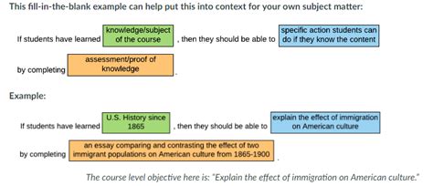 Writing Measurable Course Objectives The Center For Teaching And