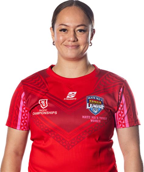 Official Pacific Championships Women Profile Of Shannon Muru For Tonga
