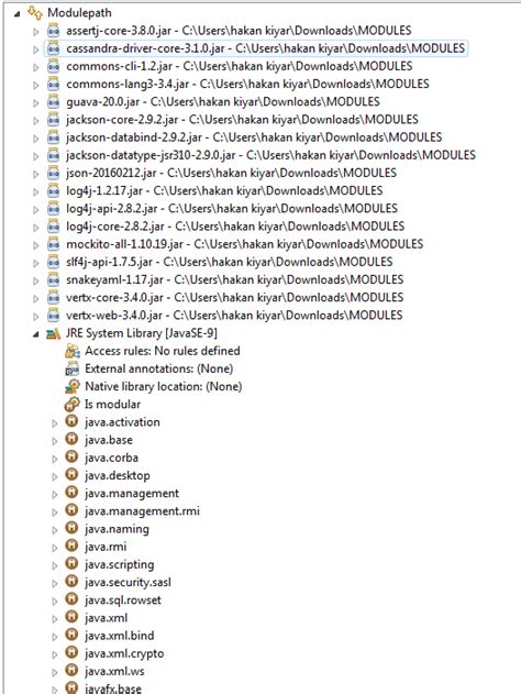 portable the package javax xml namespace is accessible