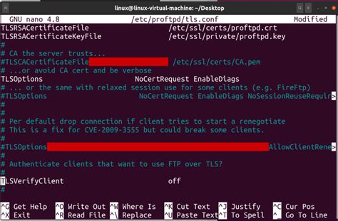 comando bash ftp no encontrado proftpd dos geek