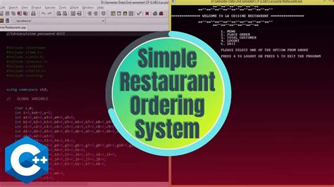 c fast food program food ordering system in c 2021 innovertz