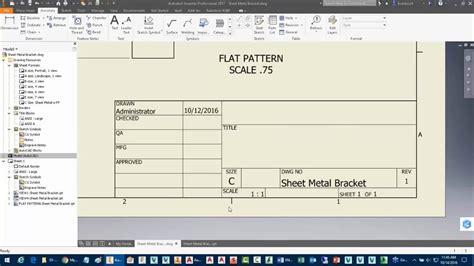 autodesk inventor drawing productivity 04 title blocks youtube