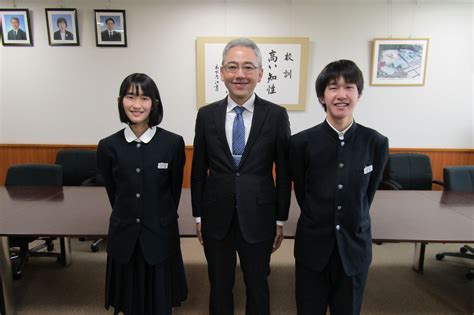 学校長より｜学校案内｜広島県立広島中学校・広島高等学校