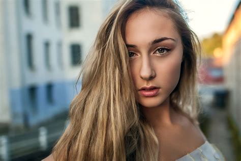 Wallpaper Women Face Portrait Depth Of Field 2048x1366 Motta123