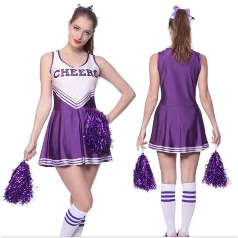 Xs Xxl Sexy Performance Lovely High School Team Cheerleader Girl