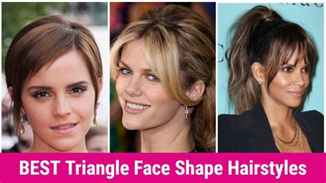 Best Hairstyles For Triangle Face Shape Female Astandlife
