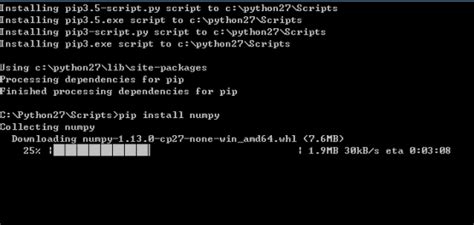 python scipy stats安装 python安装pip、numpy、scipy、statsmodels、pandas